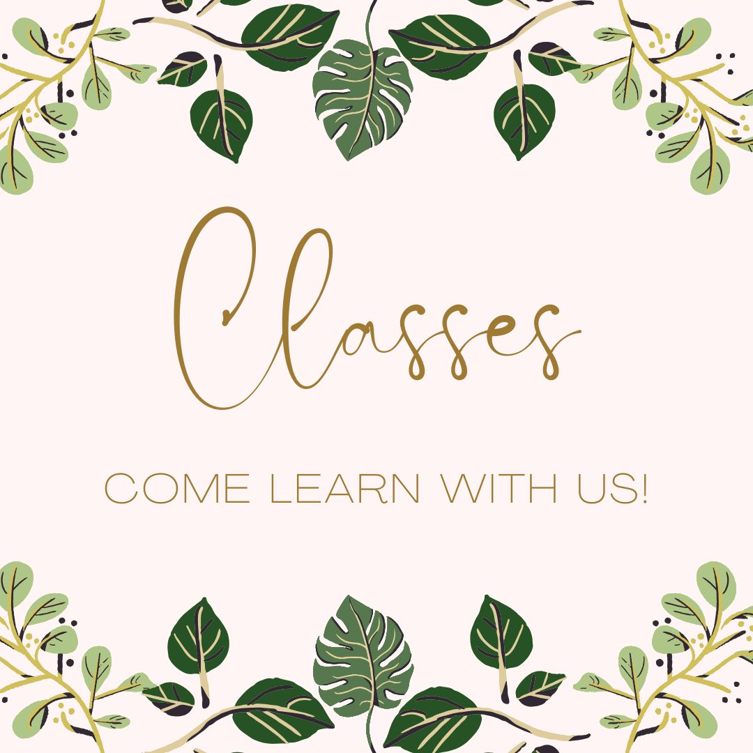 Willow & Pine Market Class Schedule – Willow and Pine Market